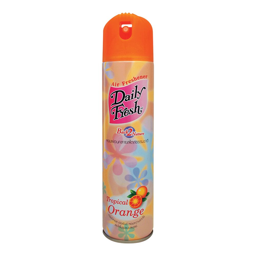 Dairy Fresh Air Freshener Spray Tropical Orange 250ml.×Pack3 เดลี่เฟรช ...
