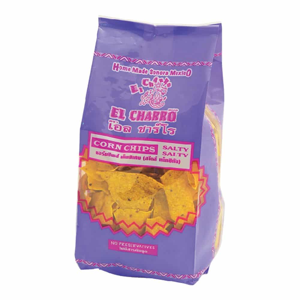 El Charro Corn Chips Salty 200g. เอล ชาร์โร คอร์นชิพรสเค็ม 200กรัม ...