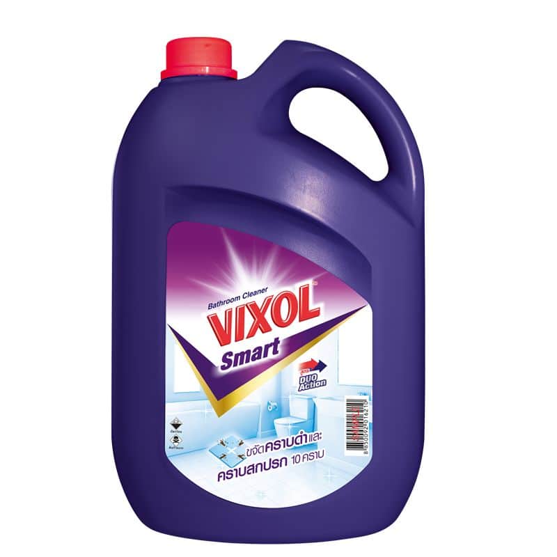 Vixol Smart Bathroom Cleaner Purple 3500ml. วิกซอล น้ำยาล้างห้องน้ำ ...